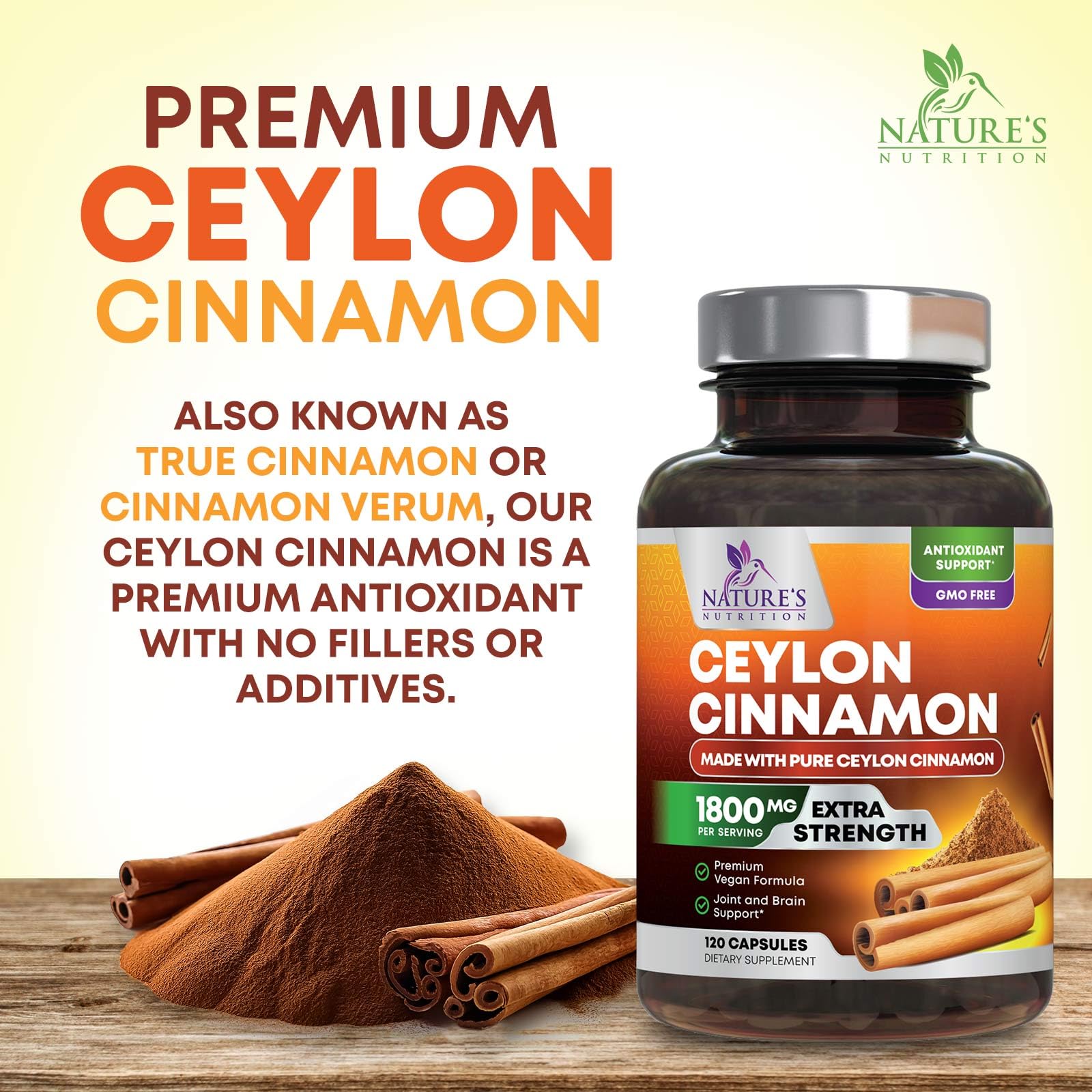 pure organic ceylon cinnamon