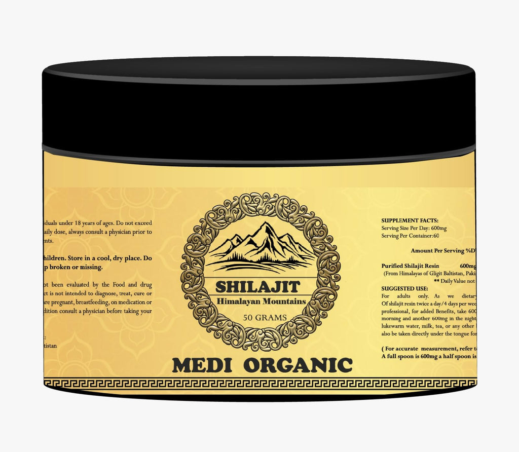 Pure Organic Himalayan Shilajit benefits