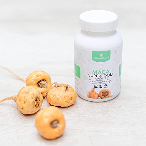 pure organic maca capsules for men and women