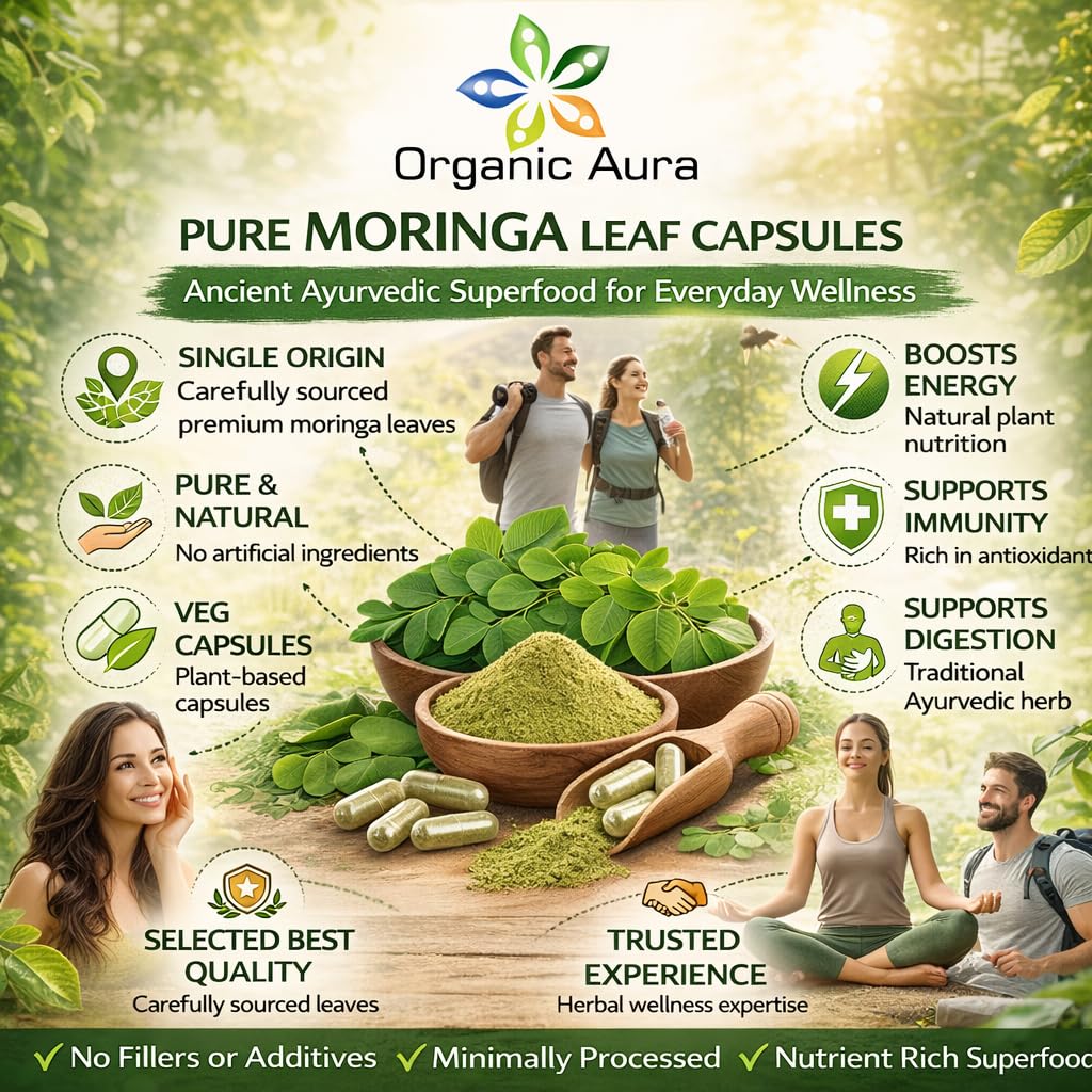 pure organic moringa for wellness