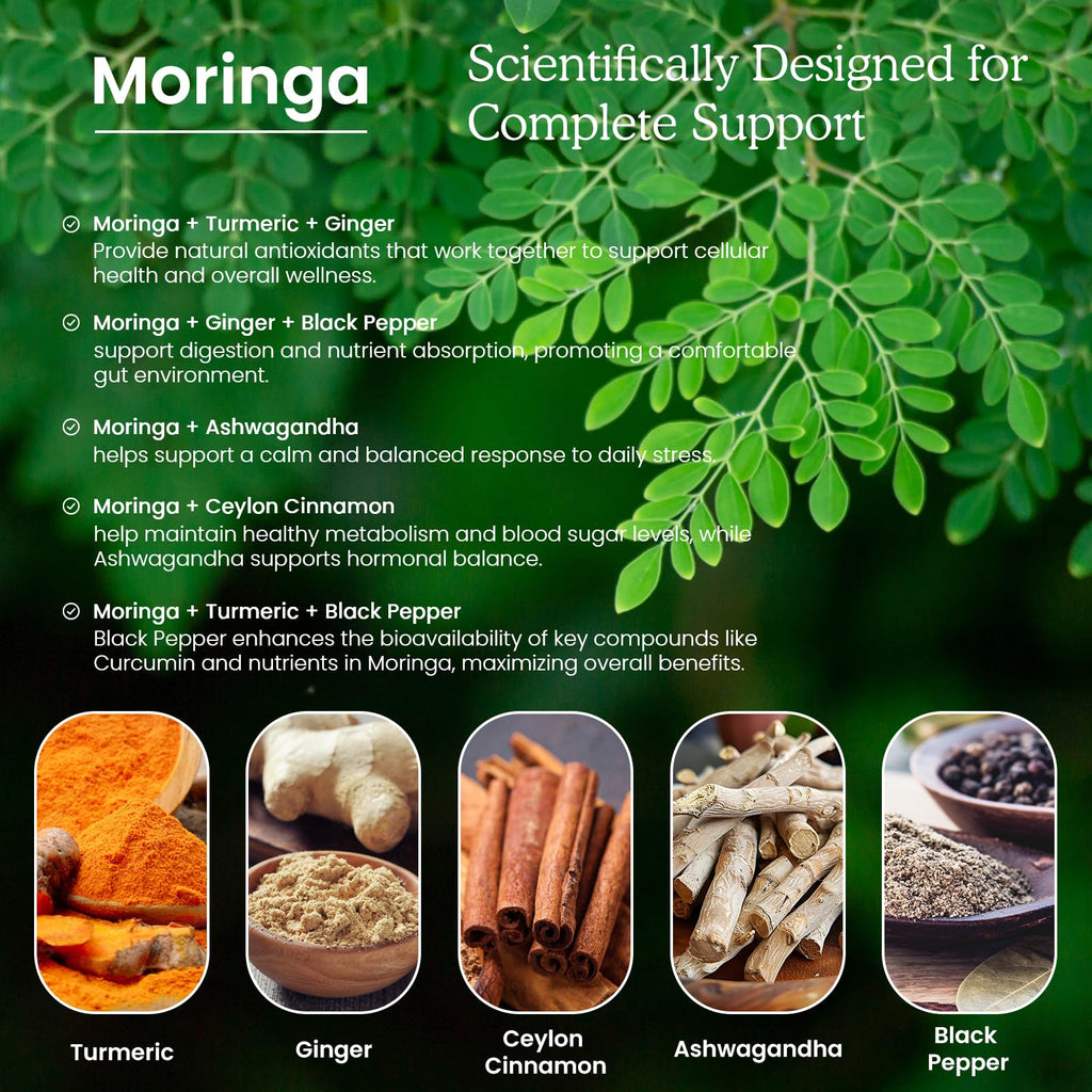 pure organic moringa for wellness