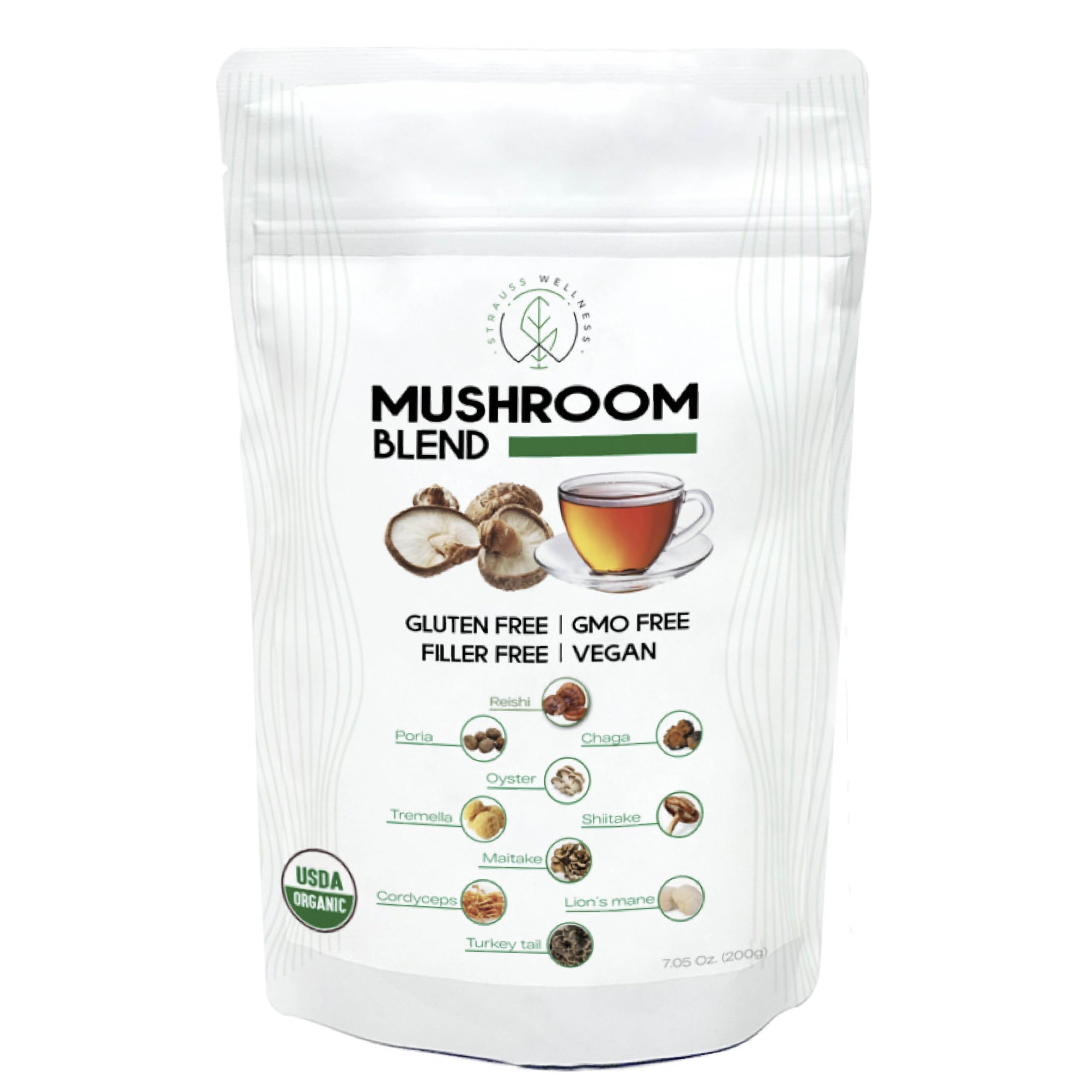 pure organic mushroom powder benefits