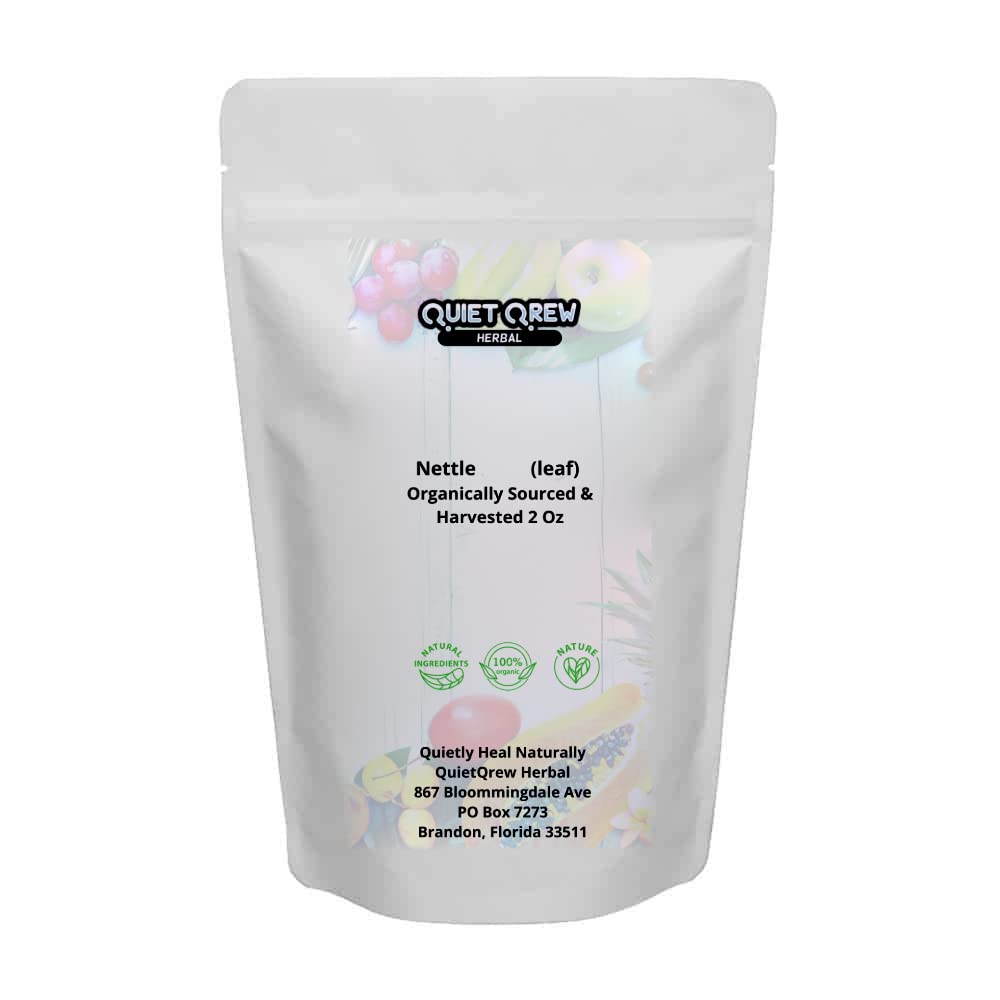 pure organic nettle leaf herb