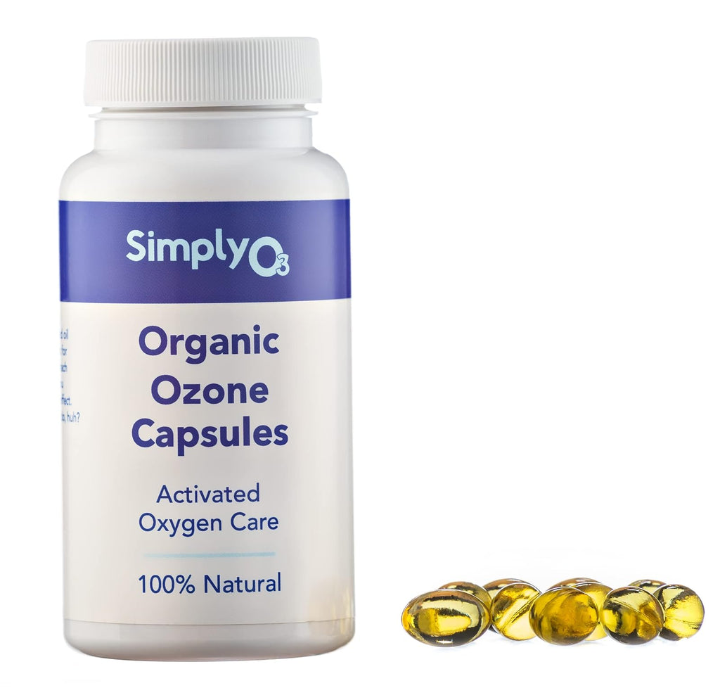 pure organic ozonated olive oil capsules