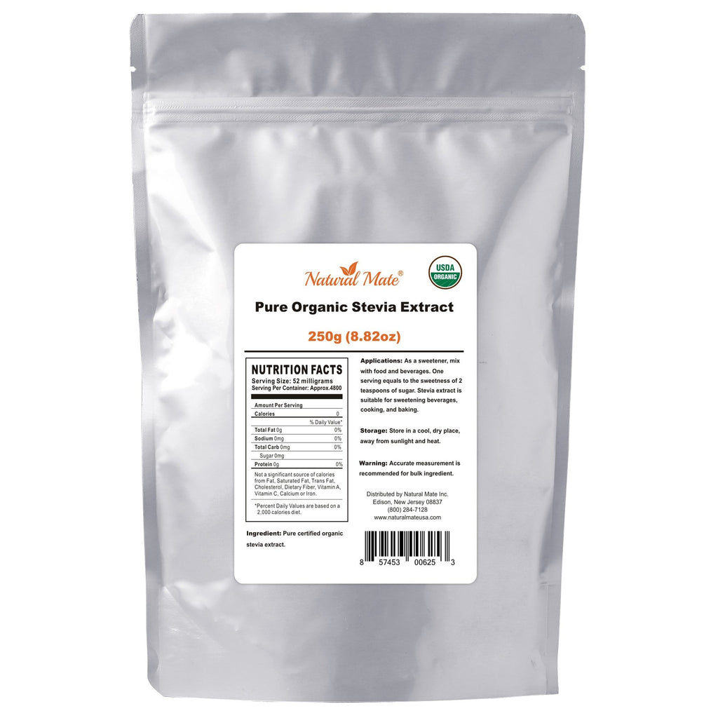 Pure organic stevia natural sweetener