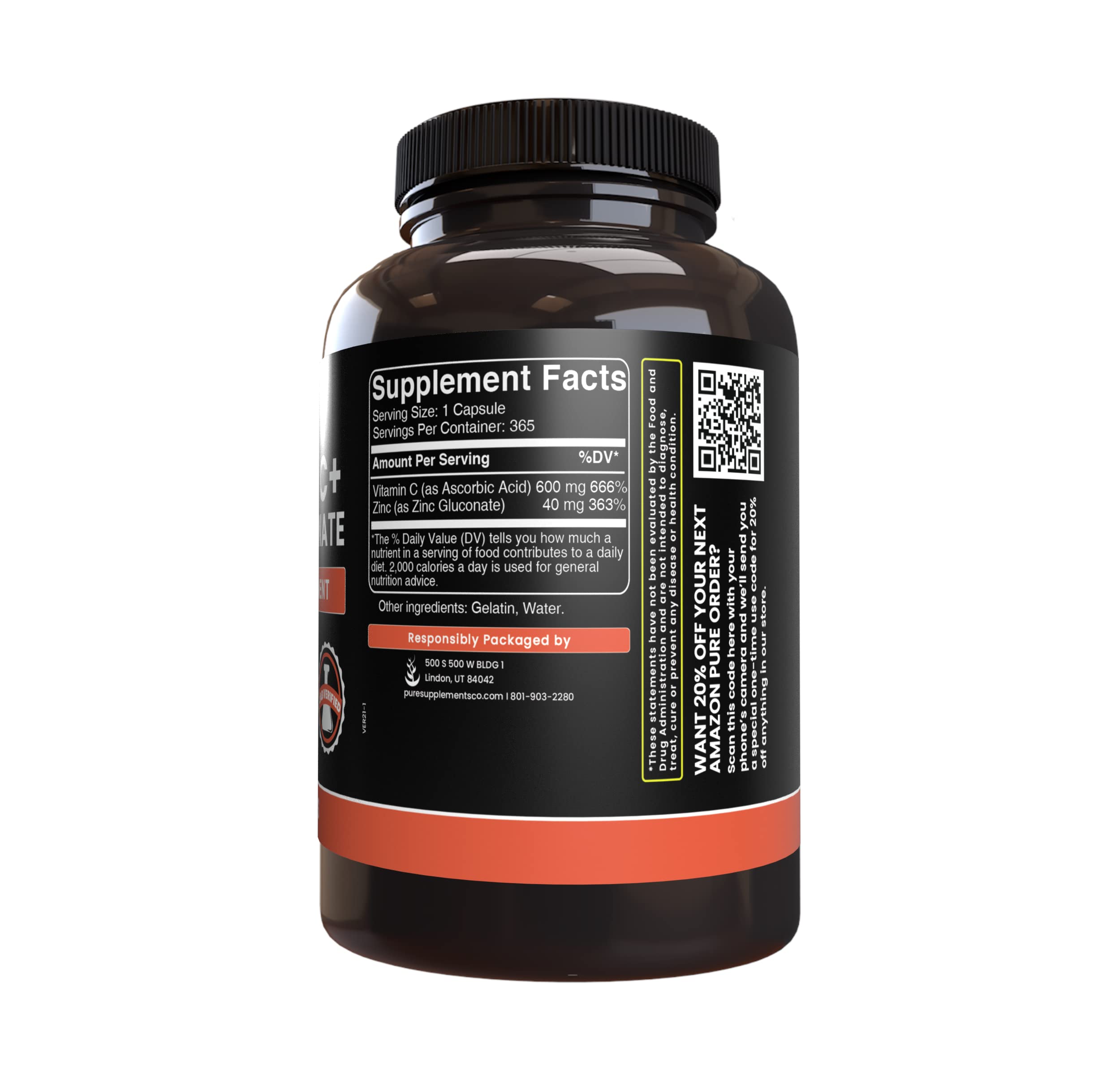 Pure organic zinc for wellness