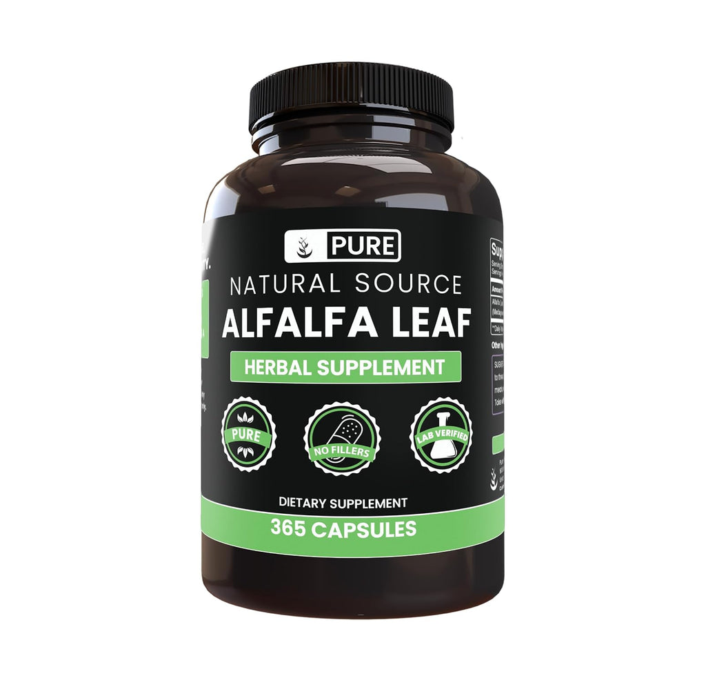 pure original ingredients alfalfa leaf capsules