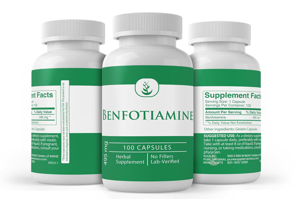 PURE ORIGINAL INGREDIENTS benfotiamine benefits