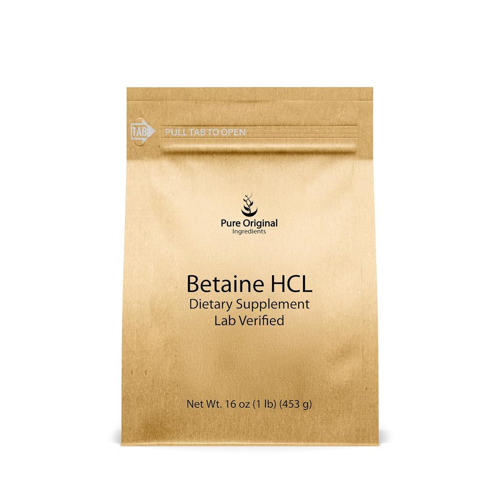 Pure Original Ingredients Betaine HCL supplement