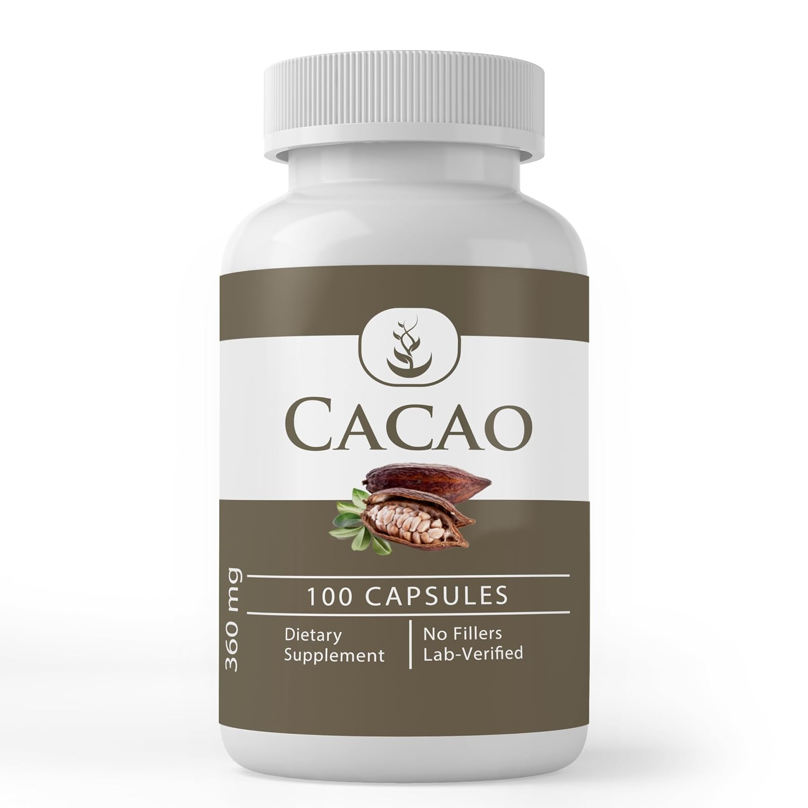Pure Original Ingredients cacao capsules for energy