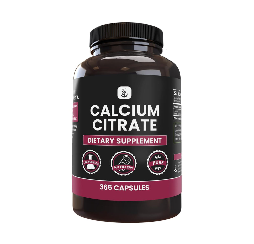 pure original ingredients calcium citrate capsules