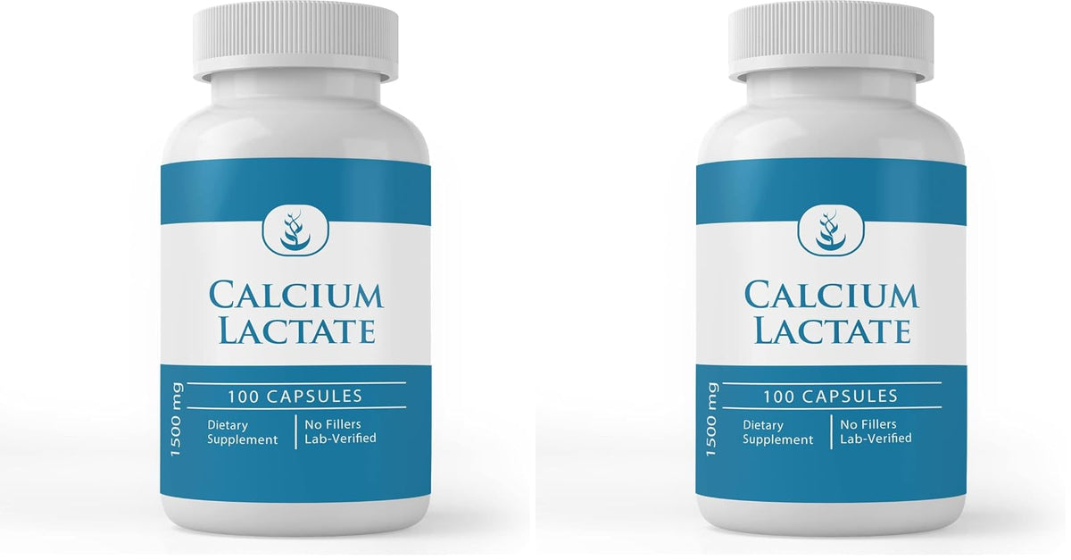 Pure Original Ingredients calcium lactate capsules