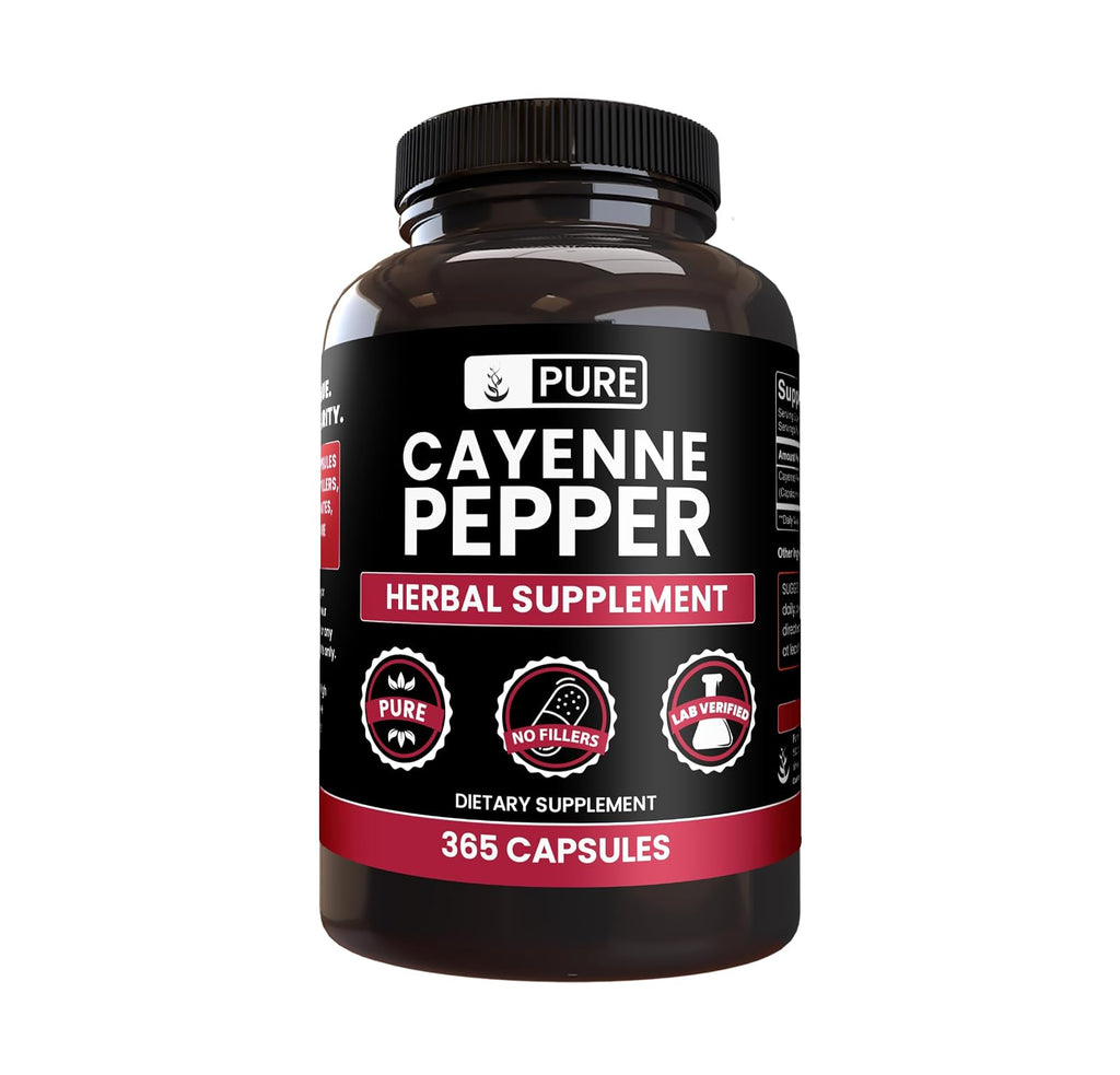 PURE ORIGINAL INGREDIENTS cayenne pepper capsules