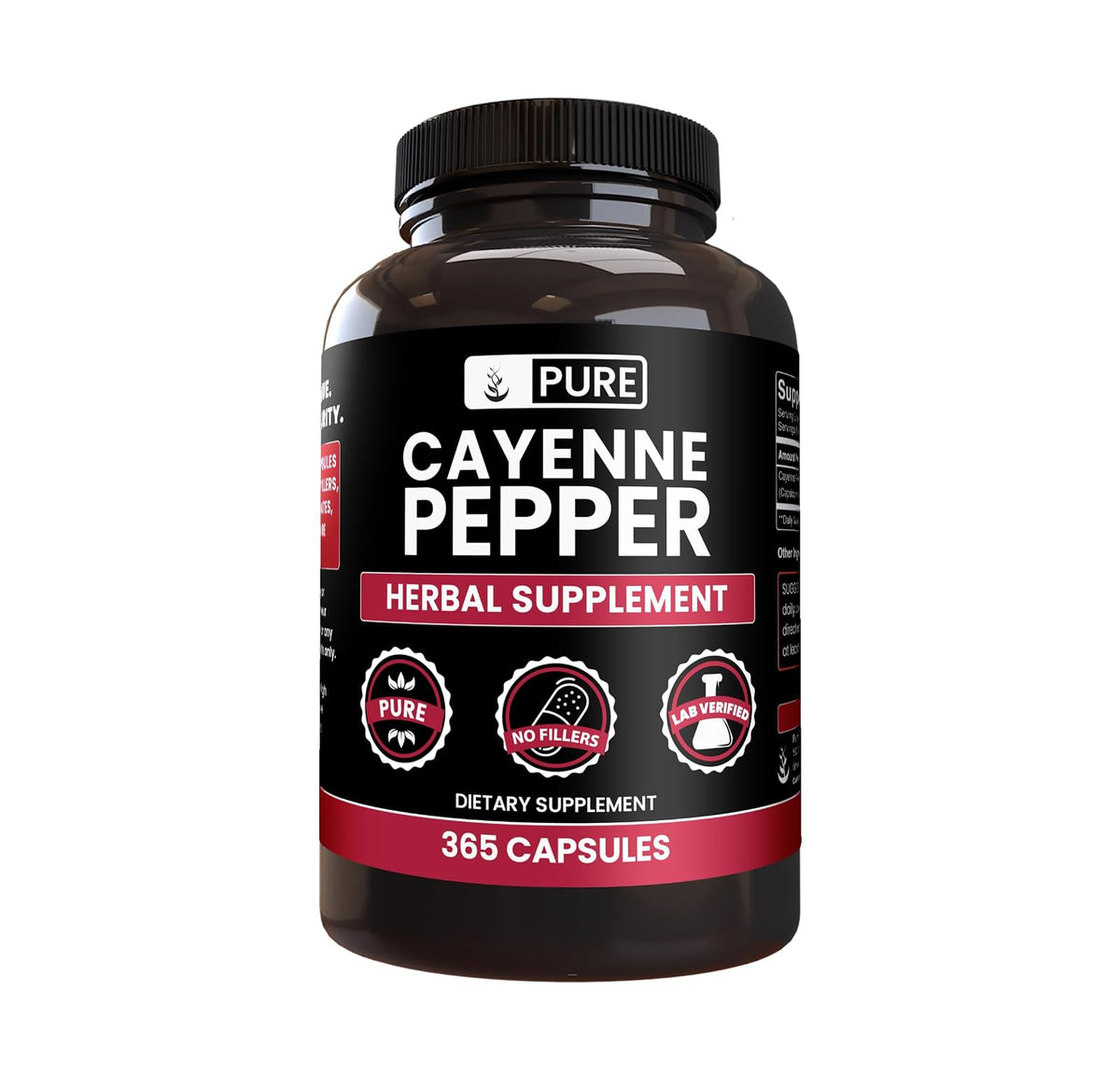 PURE ORIGINAL INGREDIENTS cayenne pepper capsules