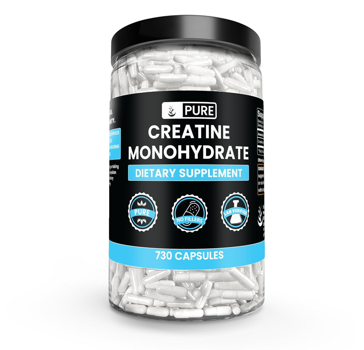 pure original ingredients creatine capsules