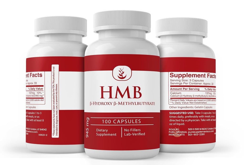 Pure Original Ingredients HMB benefits