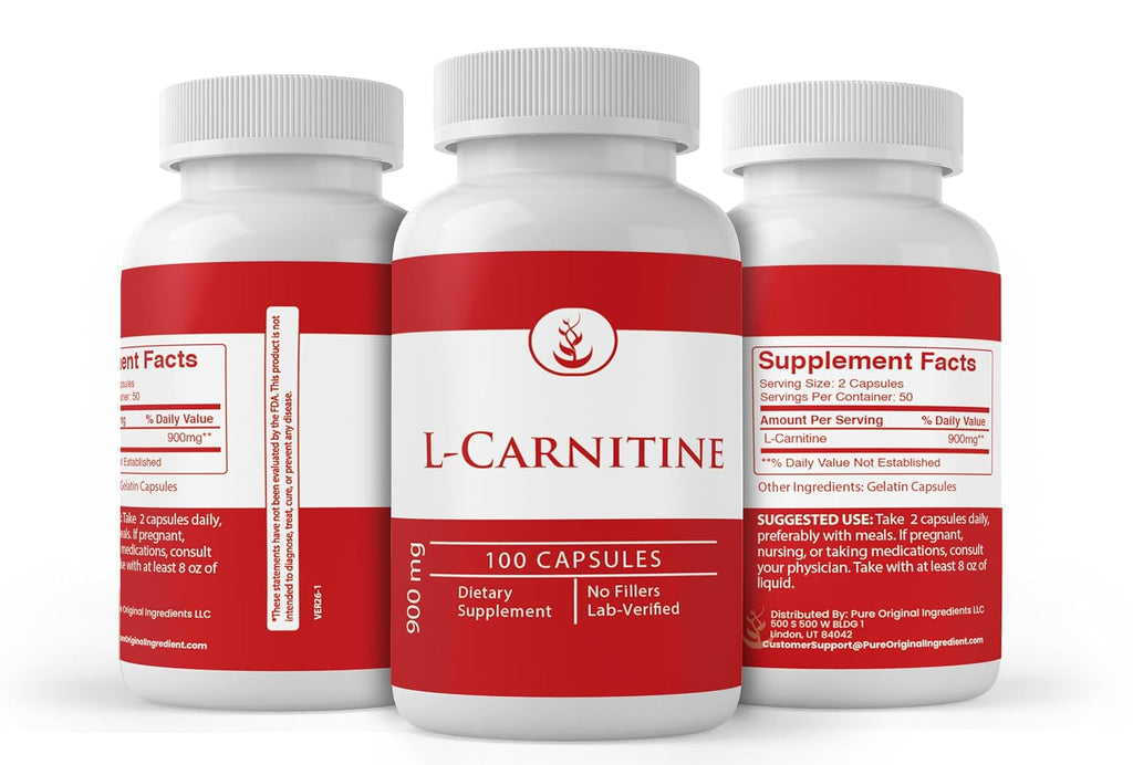 PURE ORIGINAL INGREDIENTS L-Carnitine benefits