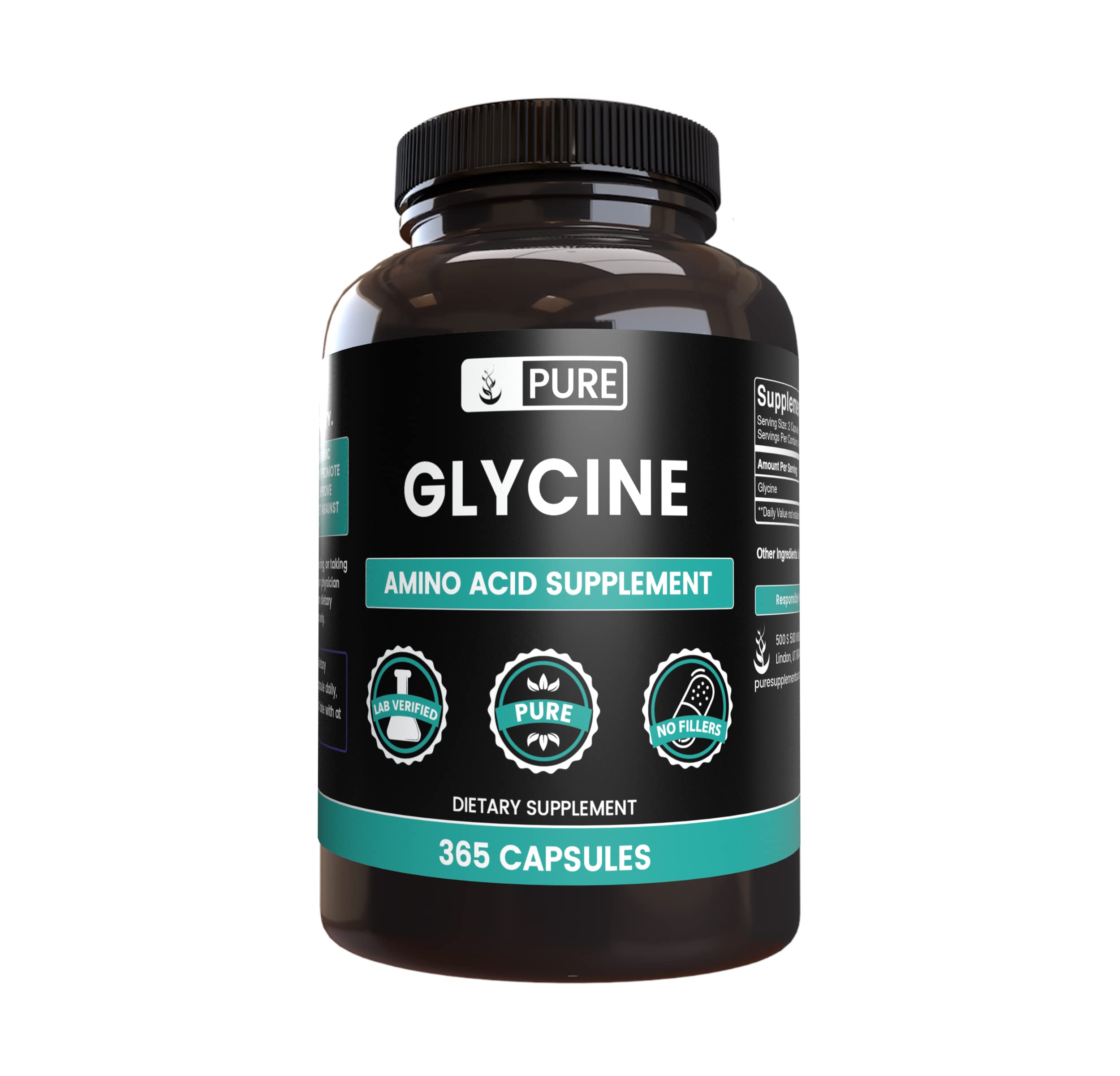 PURE ORIGINAL INGREDIENTS magnesium capsules
