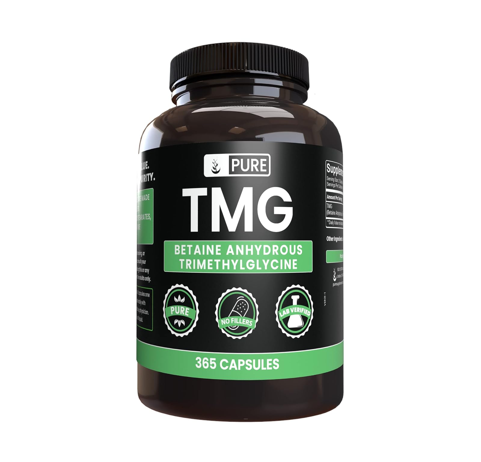 Pure Original Ingredients TMG capsules