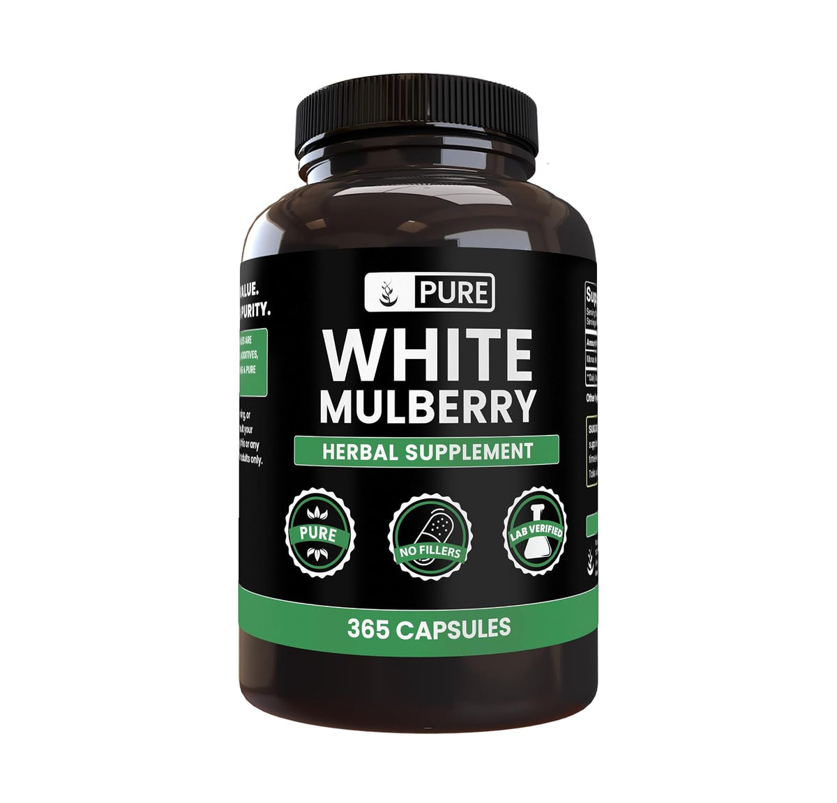 PURE ORIGINAL INGREDIENTS white mulberry capsules