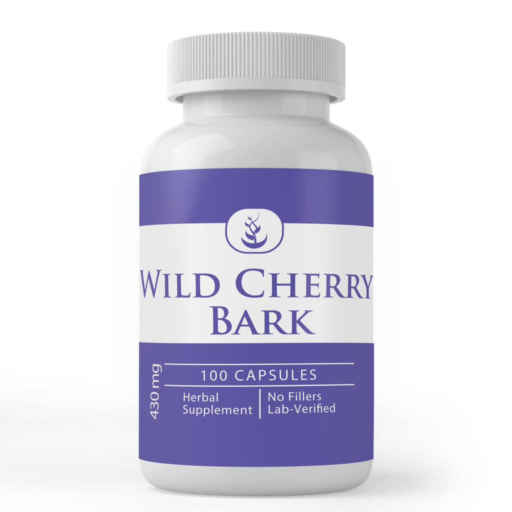 pure original wild cherry bark capsules