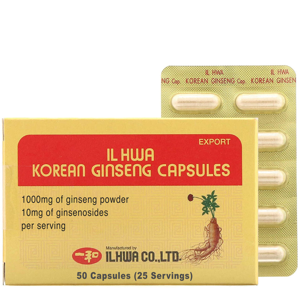 pure panax ginseng capsules 500 mg