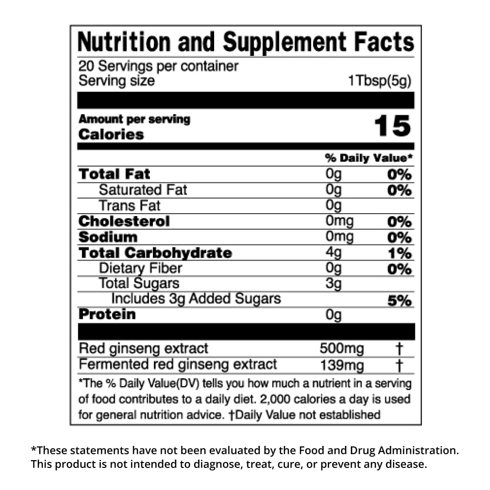 pure panax ginseng for daily use