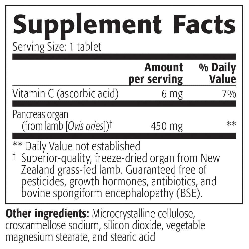 pure pancreas for enhanced nutrient absorption