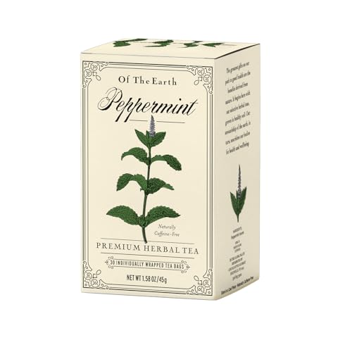 pure peppermint tea bags for relaxation