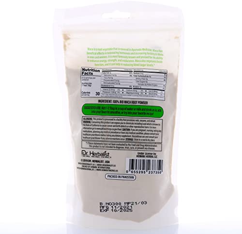 Pure Peruvian maca for stamina
