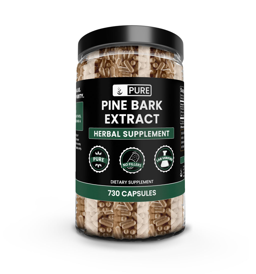 pure pine bark extract capsules
