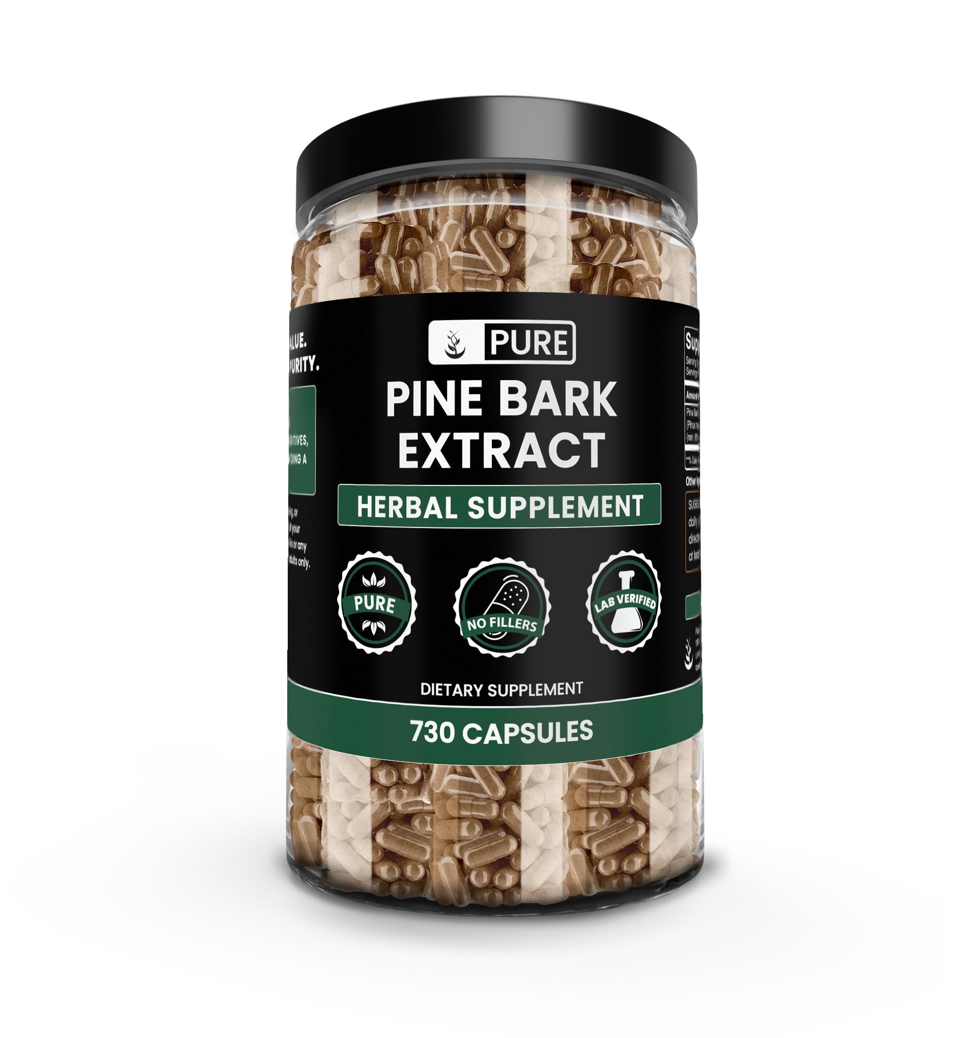 pure pine bark extract capsules