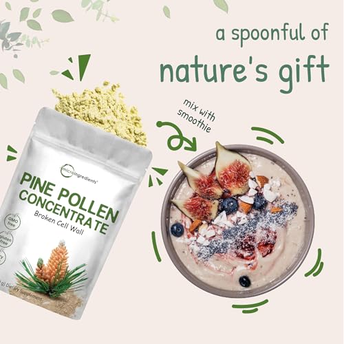 pure pine pollen for wellness