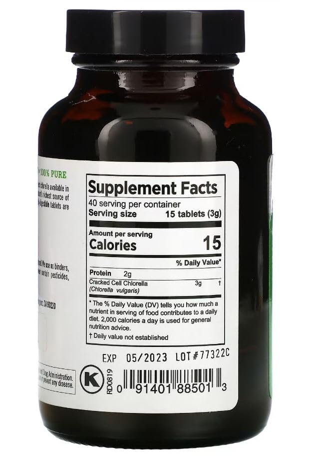 PURE PLANET chlorella for energy boost