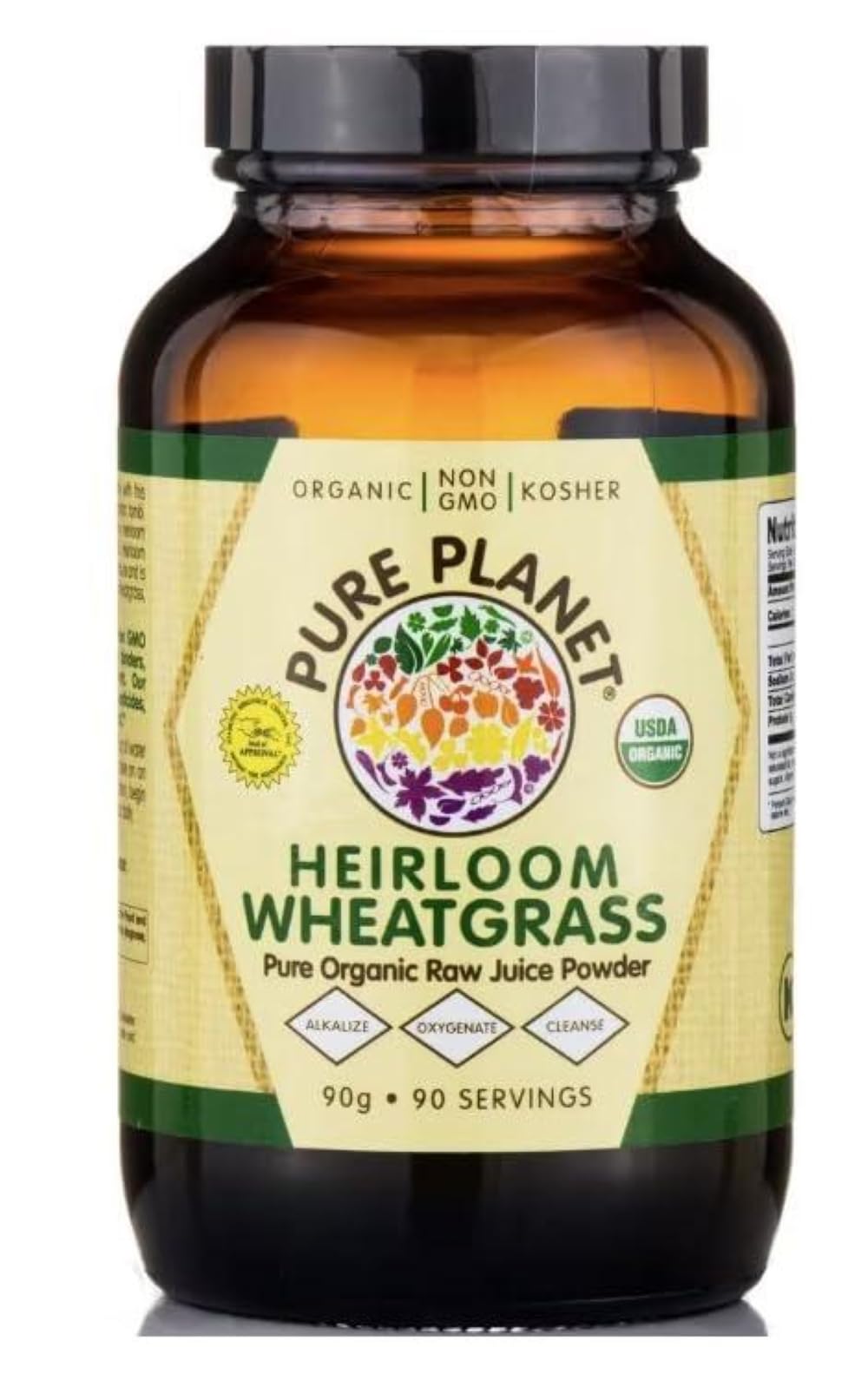 pure planet heirloom wheatgrass superfood