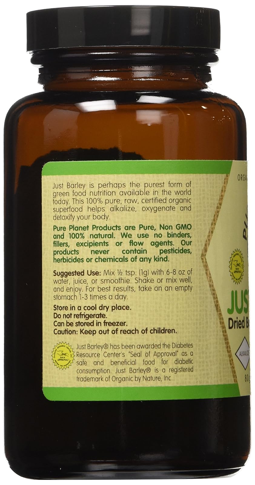 Pure Planet Just Barley health benefits