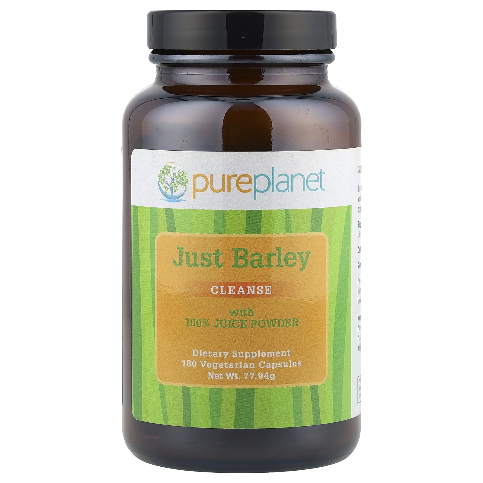 Pure Planet Just Barley supplements