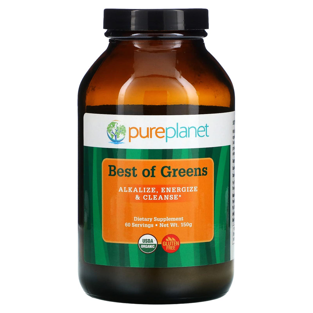 PURE PLANET organic greens powders