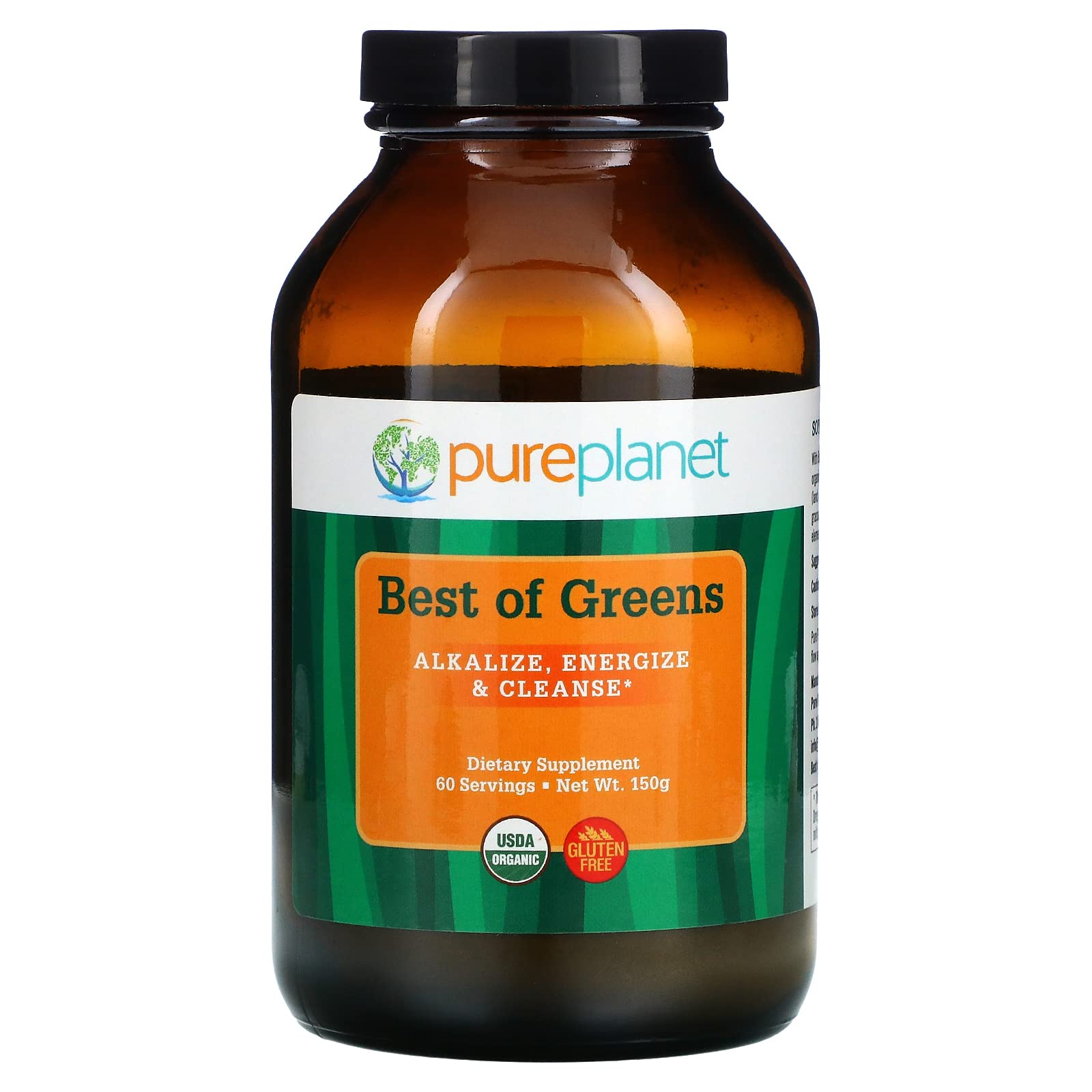 PURE PLANET organic greens powders