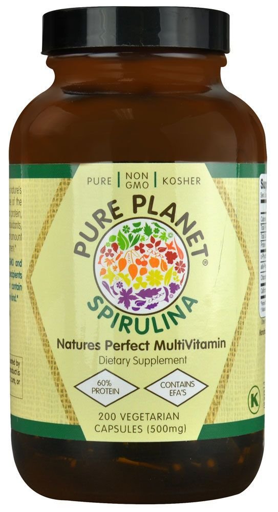 Pure Planet spirulina tablet benefits