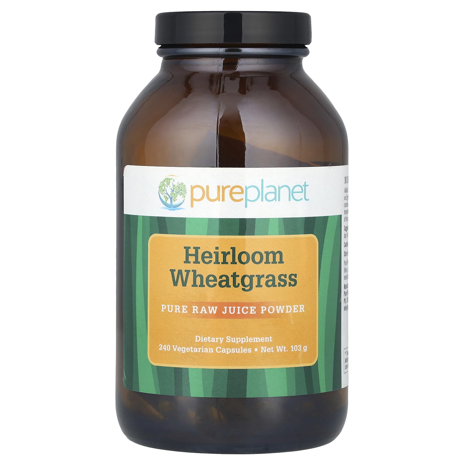 pure planet wheatgrass capsules benefits