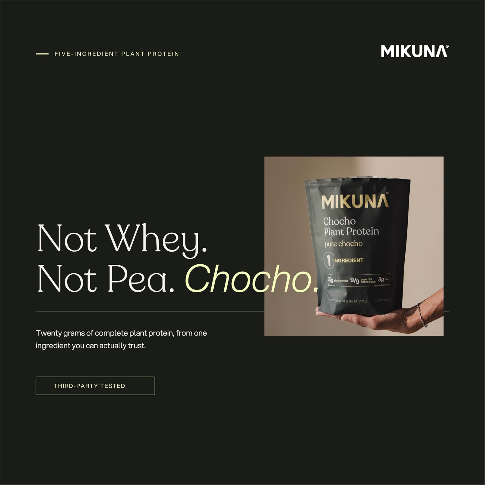 Pure plant protein for athletes