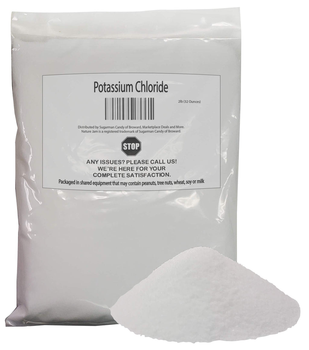 pure potassium chloride powder supplement