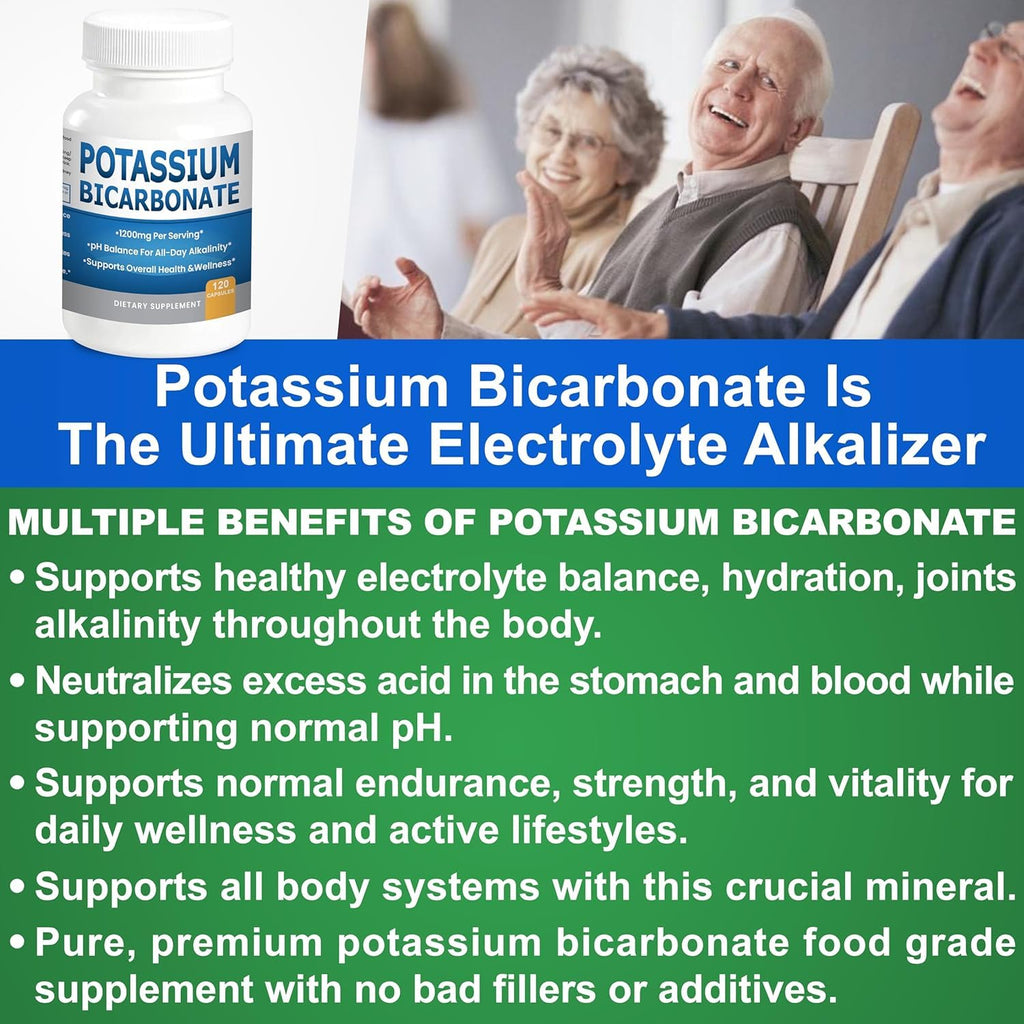 Pure potassium for optimal wellness