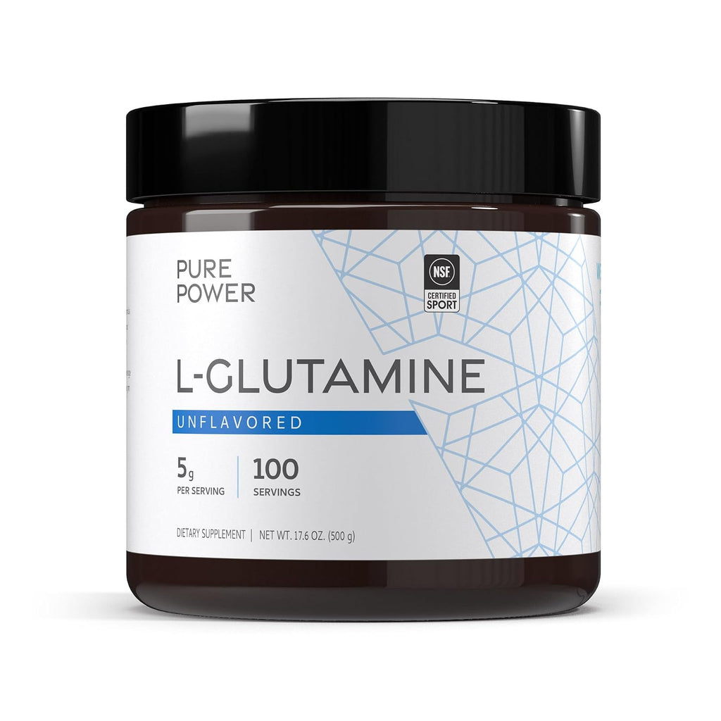 Pure Power L-Glutamine for muscle recovery