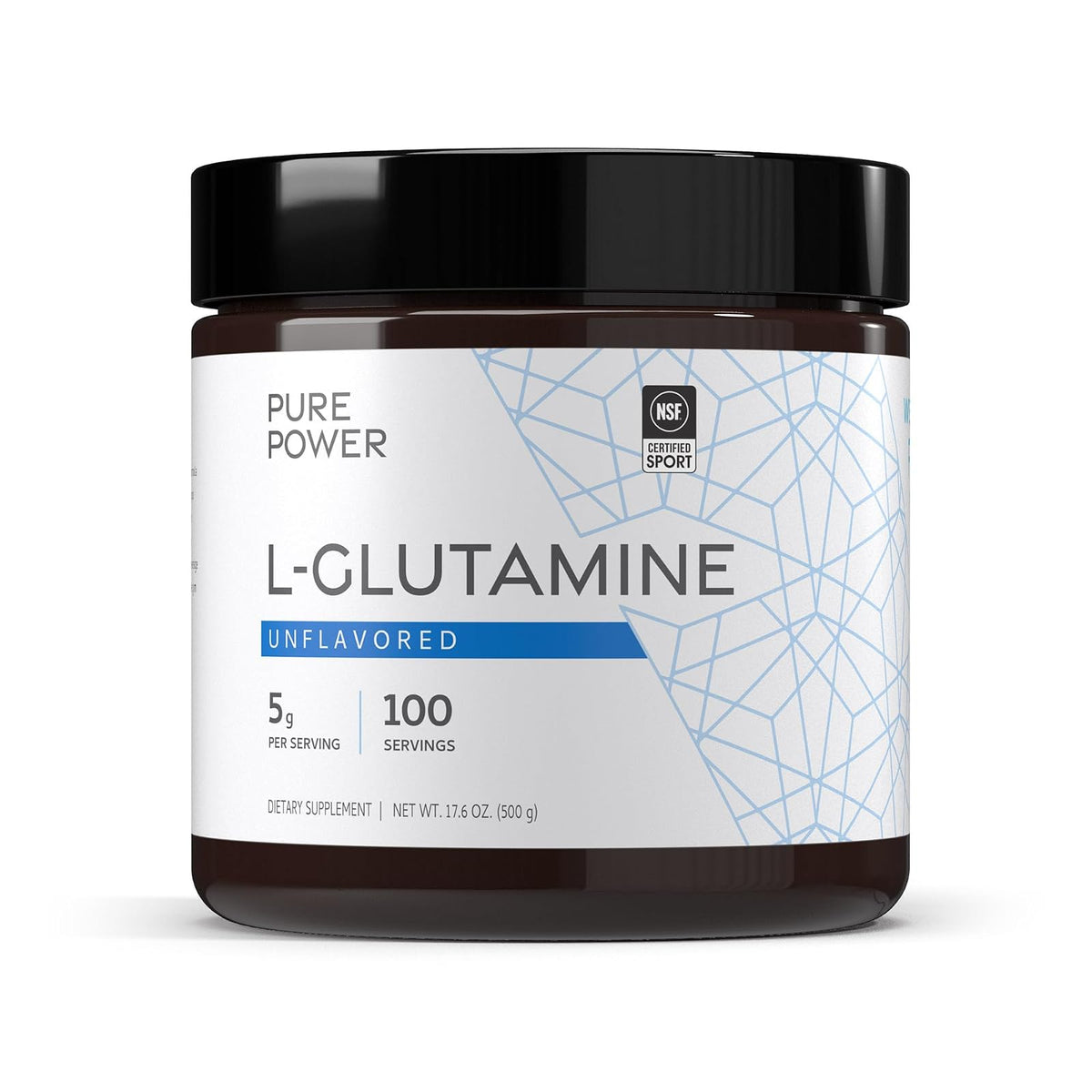 Pure Power L-Glutamine for muscle recovery