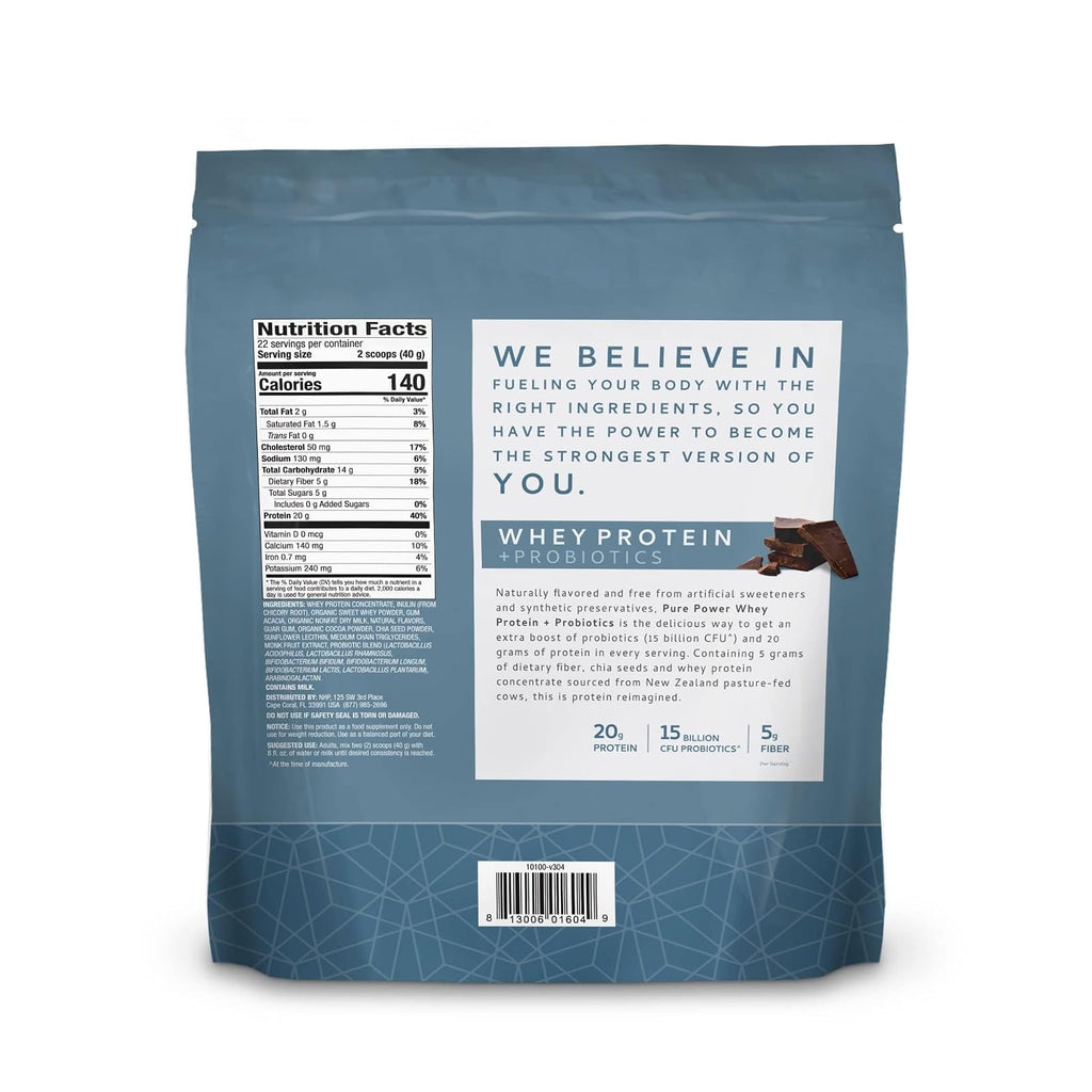 pure power protein chocolate supplement