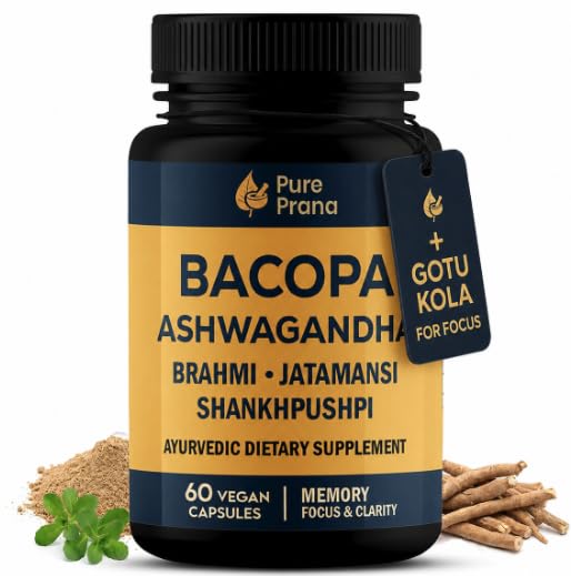 Pure Prana Bacopa Monnieri capsules