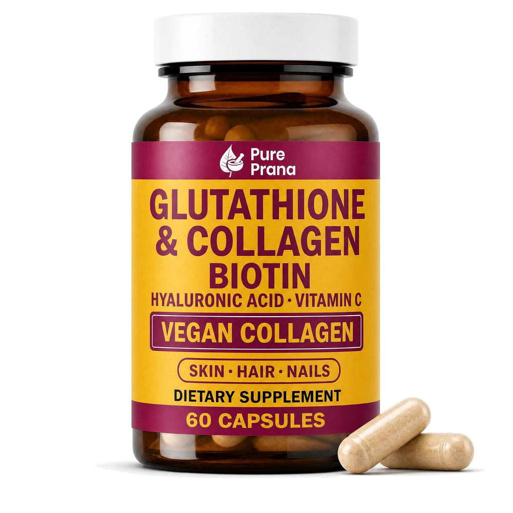 Pure Prana vegan collagen capsules
