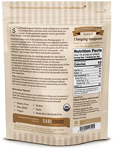 pure psyllium husk for healthy digestion